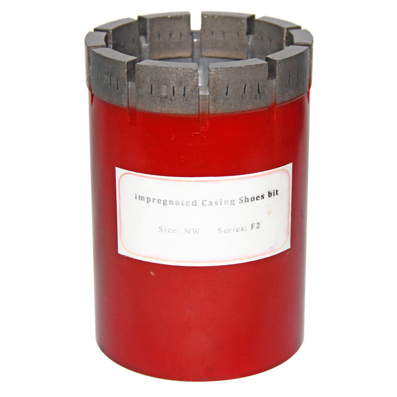 NQ Coring Rock Drilling Bits For Hard Rock , Diamond Tipped Drill Bit