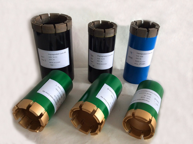 NQ3 and HQ3 Wireline drilling Surface Set Diamond Core Drilling Bits