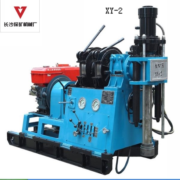 Geotechnical Core Drill Rig Machine 200m - 250m Rotary Rig Machine XY-2